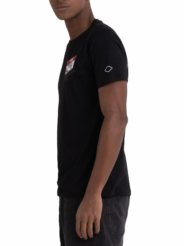 Ανδρικό t-shirt replay JERSEY T-SHIRT WITH PRINT | GIORGIO