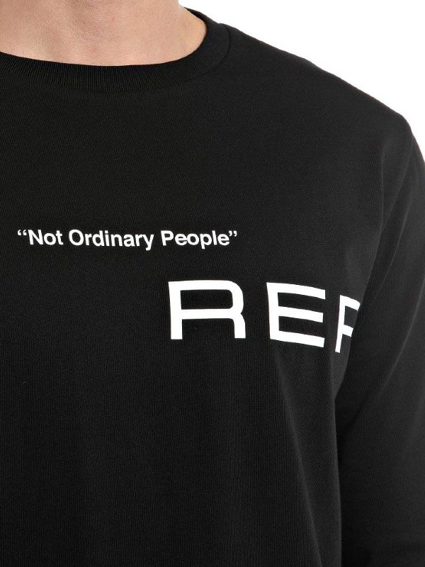 Ανδρικό T-shirt Replay LONG-SLEEVED T-SHIRT WITH PRINT | GIORGIO